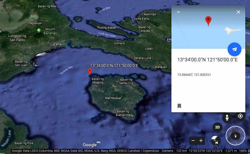 Marinduque Rising: Google Earth confirms: Marinduque was Mao-li-wu ...