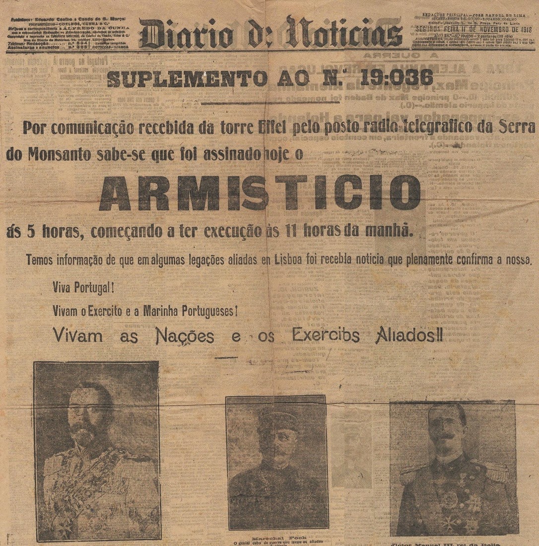 Almanaque Republicano: ARMISTICIO DE 11 NOVEMBRO DE 1918 – RENDIÇÃO DA ...