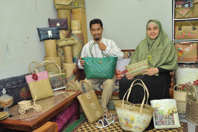 Penting Kerajinan Purun Di Kalimantan Selatan, Kerajinan Anyaman