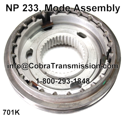 Cobra Transmission Parts 1-800-293-1848: NP-233, NP233 Transfer Case Parts