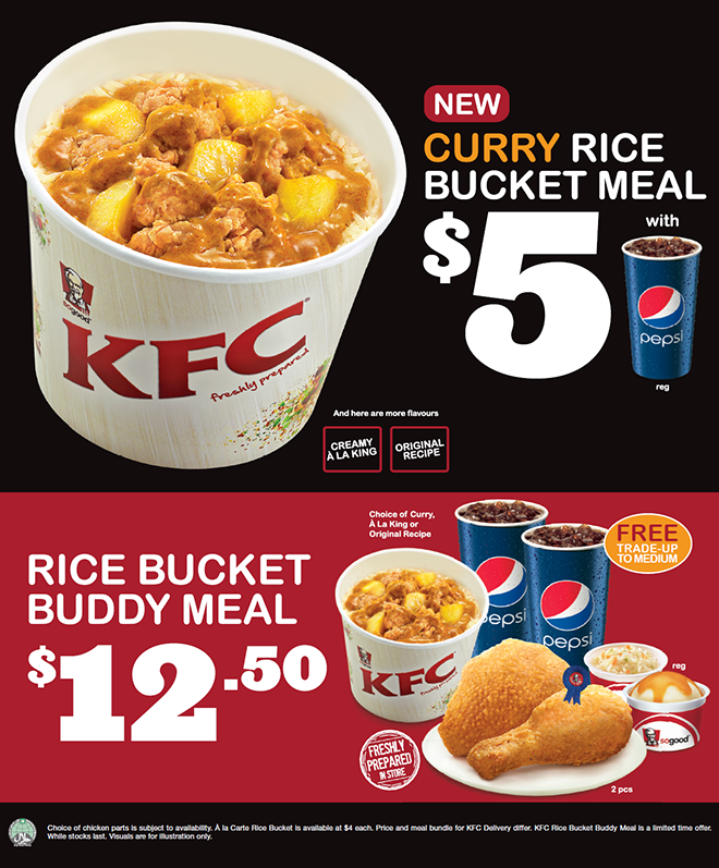 VAL TOH: THE NEW KFC RICE BUCKET