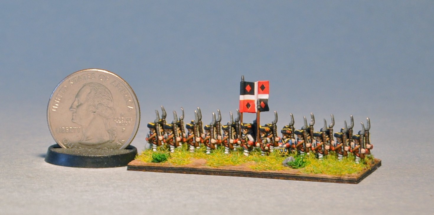 J White's Gallery: 6mm French Line Infantry - Seven Years War