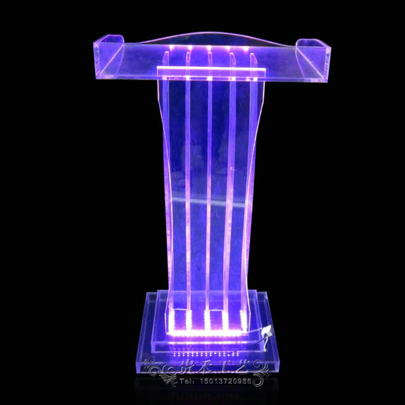 Shenzhen GuiHe organic glass products: LED acrylic lectern table, night ...