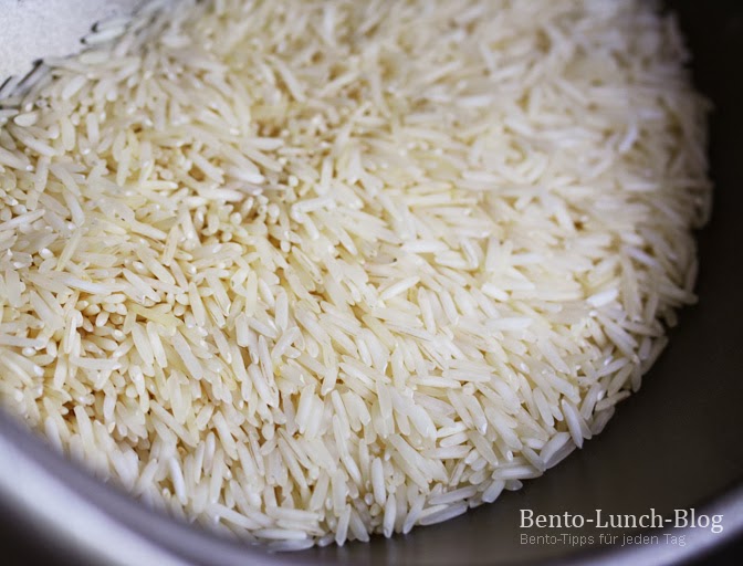 Bento Lunch Blog: Basmati Reis / Langkornreis aus Indien von Reishunger