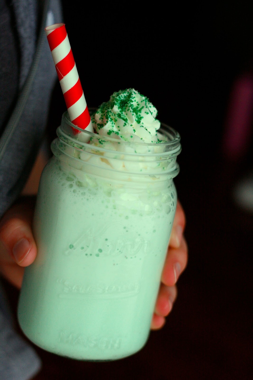 Indigo Scones: DIY Shamrock Shake