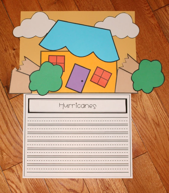 FREE~ Hurricane Craft and Writing | Mrs. Black's Bees