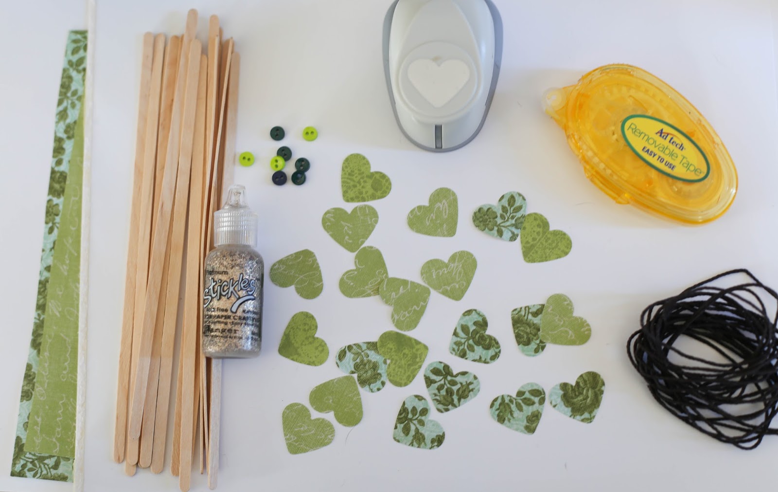 Where Your Treasure Is: Paper Shamrocks