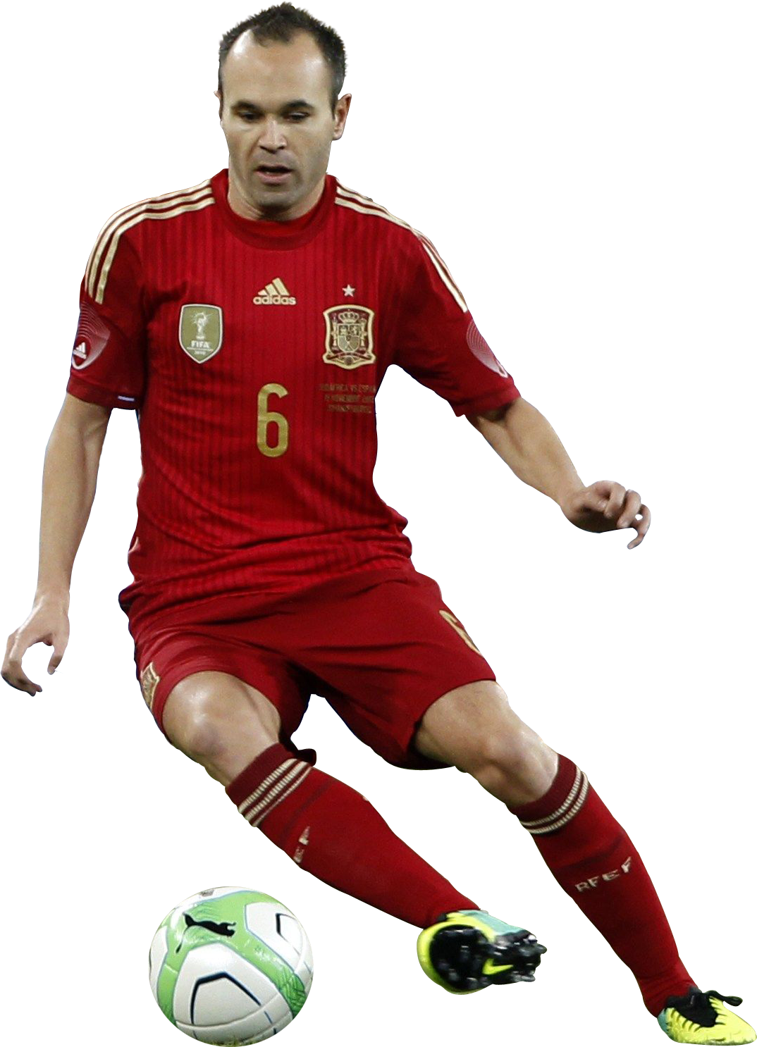 TIME FOR RENDERS: Andres Iniesta