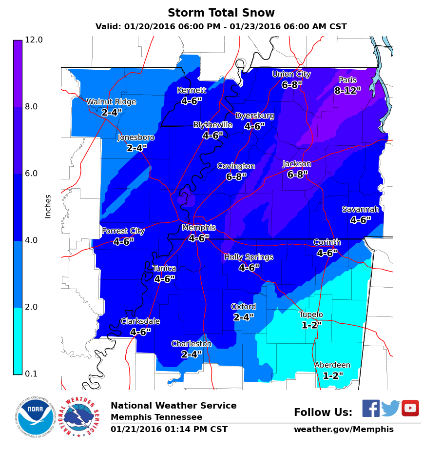 MWN Blog: Thursday afternoon update on Friday's winter storm