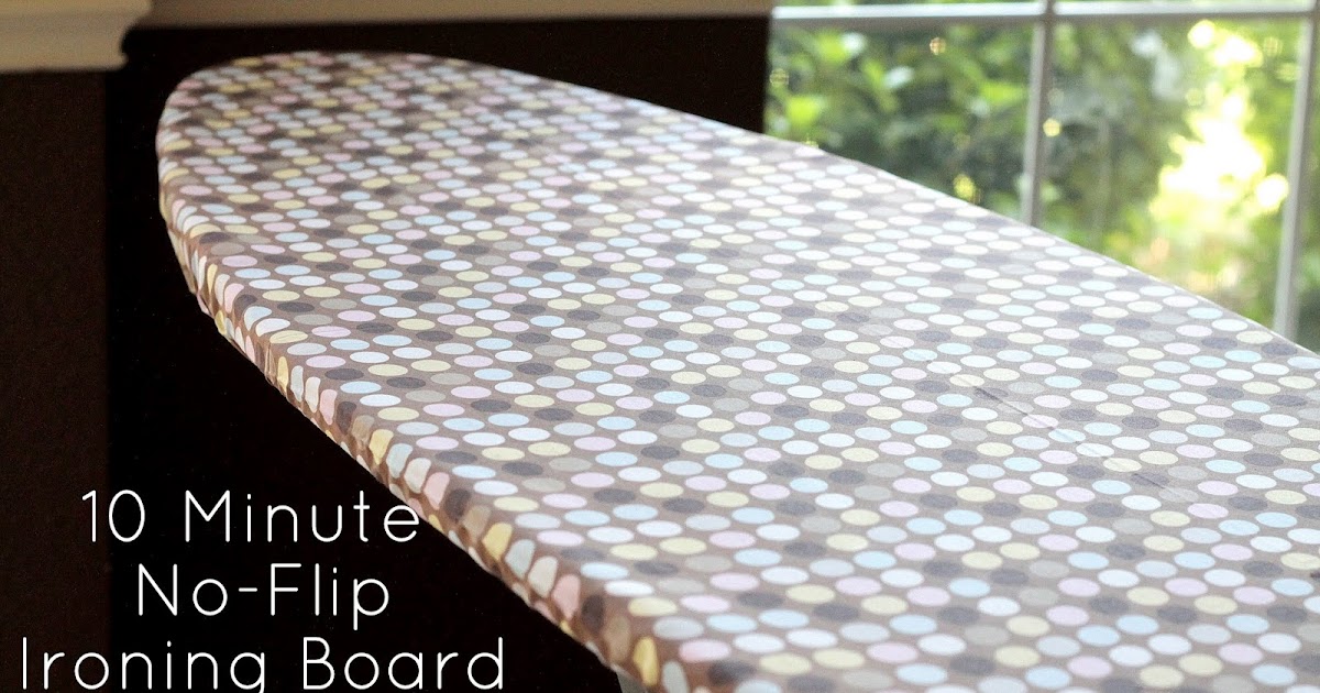 Make It Handmade: The Easiest Ironing Board Cover Ever!