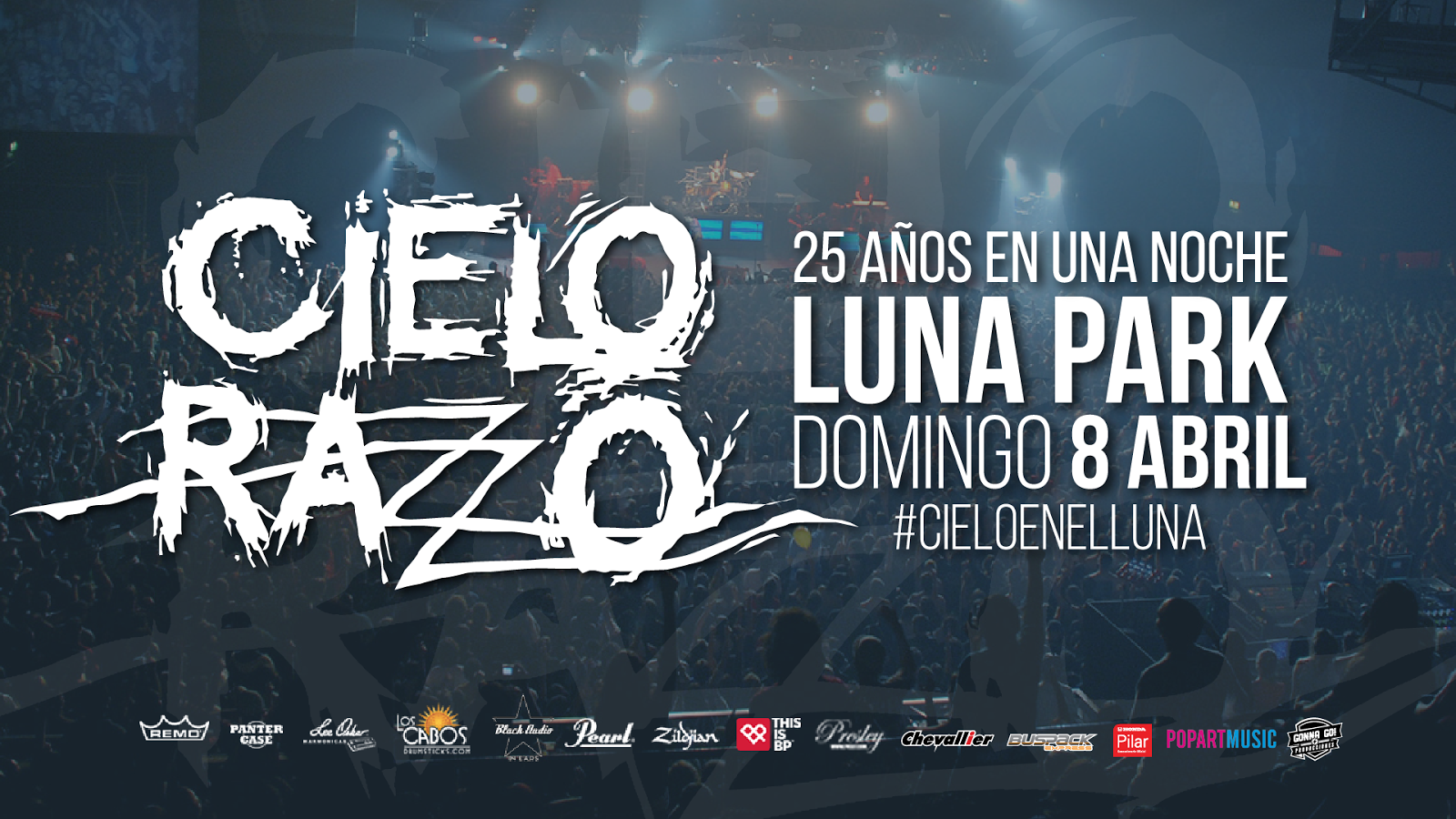 "Cielo Razzo" en el Luna Park. 25 años en una noche. @Cielo_Razzo ...