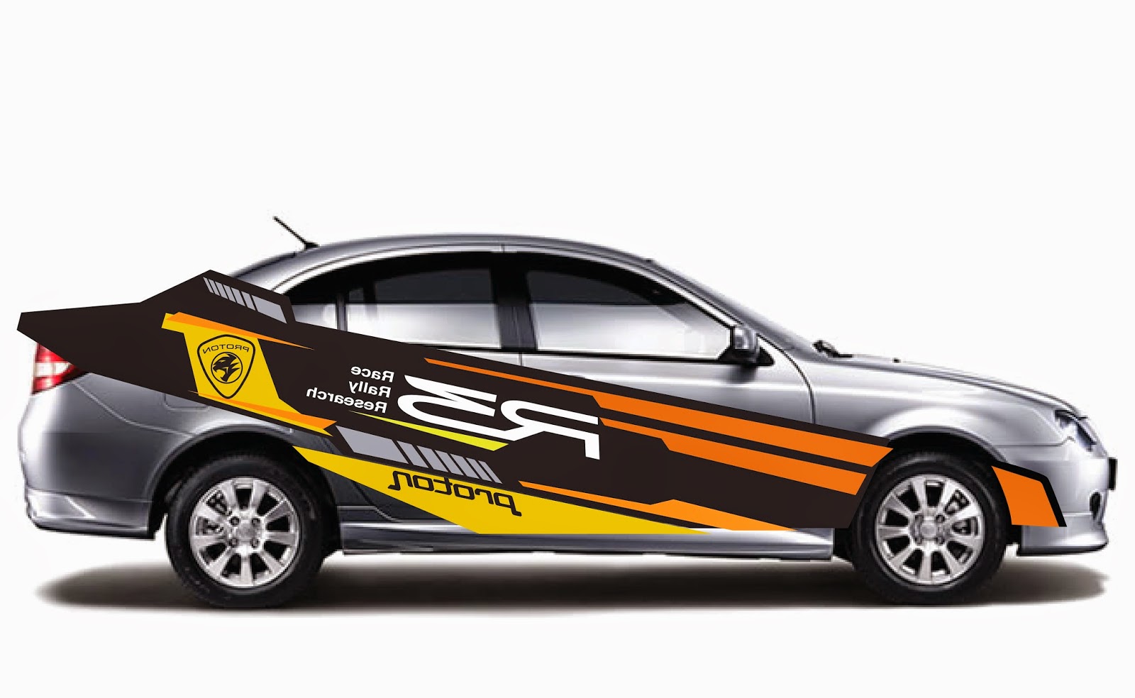 design sticker kereta persona - AlanataroOliver