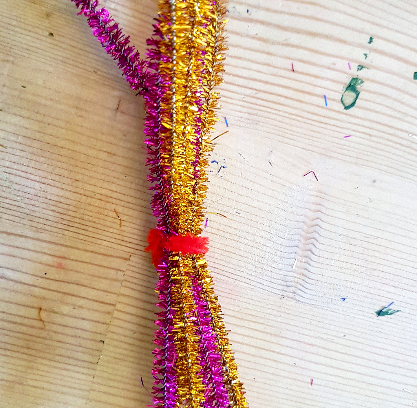 Inside Martyn's Thoughts: Home School - Pipe Cleaner Fireworks