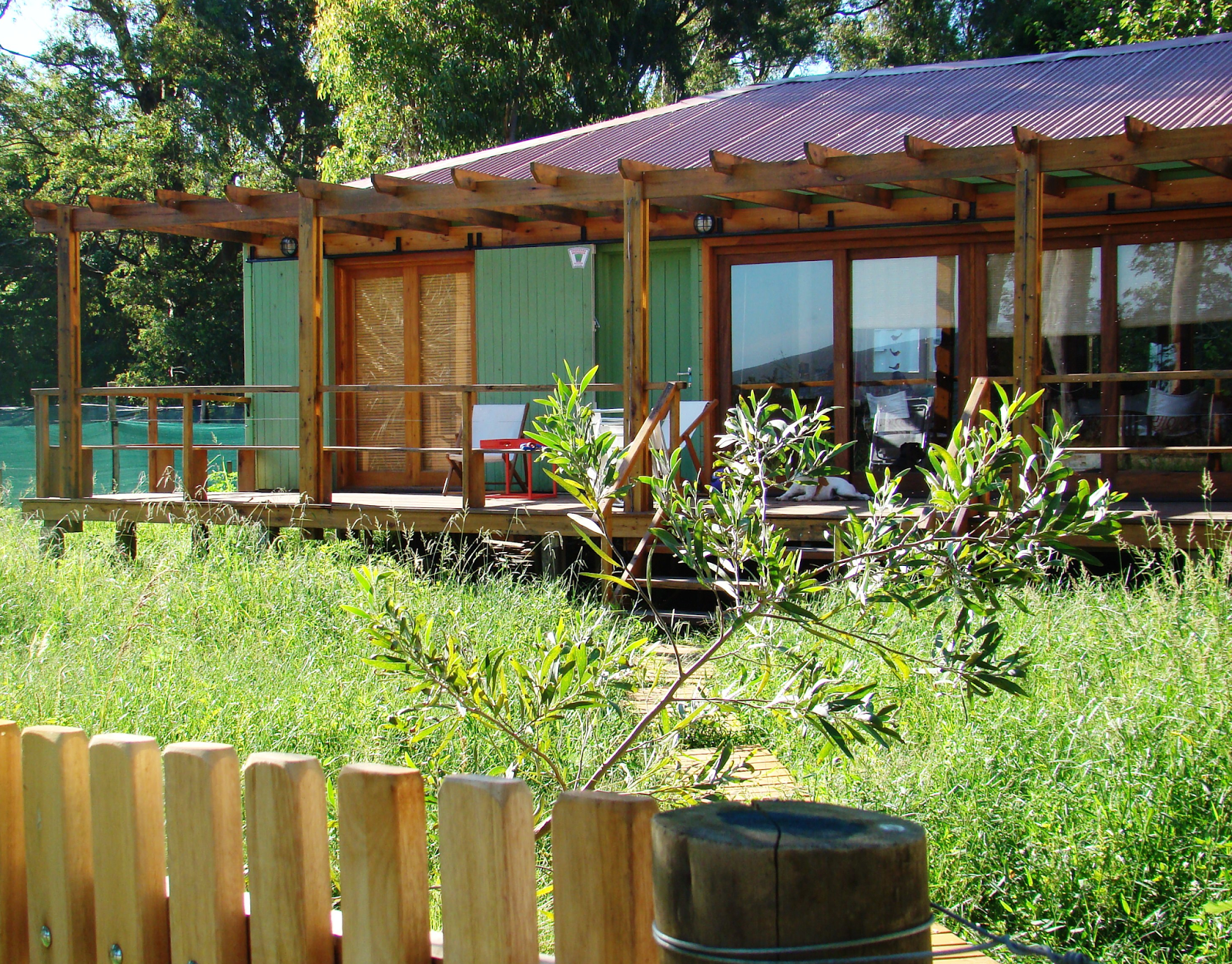 Alquiler casa frente al río en Santa Ana, Uruguay