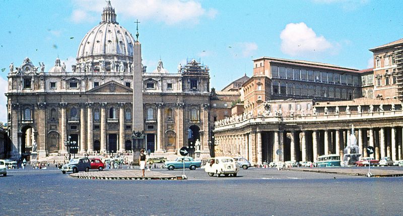 40 Fascinating Photos That Capture Street Scenes of Rome in the Early ...