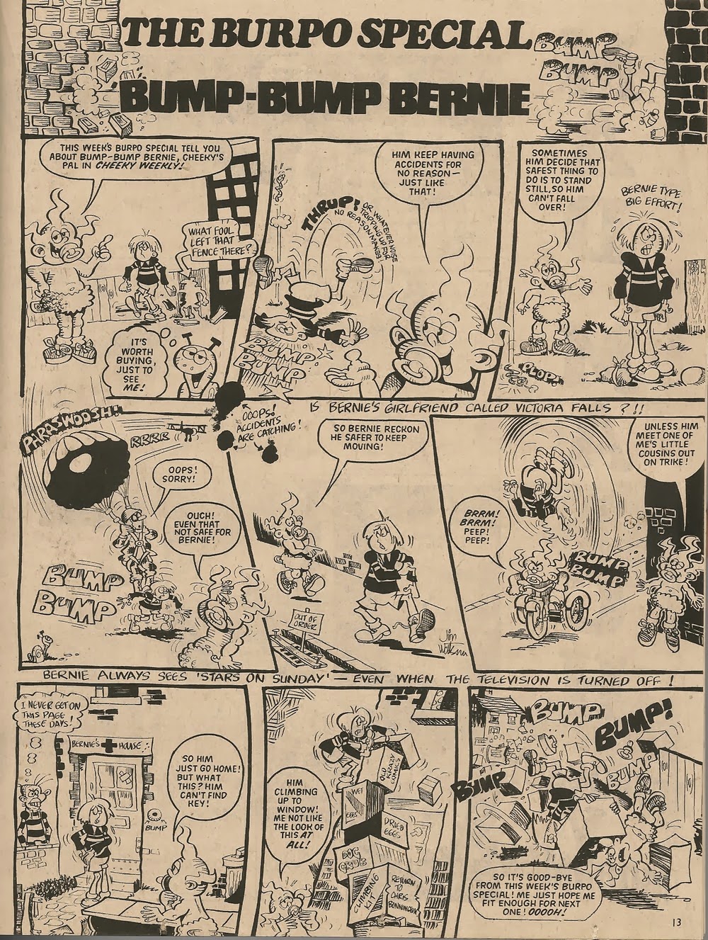 Cheeky Weekly: The features - The Burpo Special