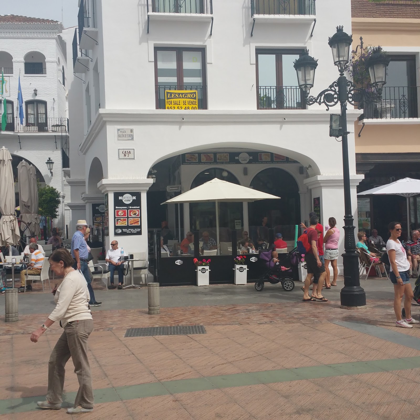 Nerja, Things to Do: Nice place for a drink and 'people watching' in ...