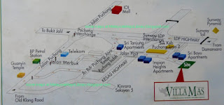 Malaysia Maps Library: Map of Villa Mas - Puchong, Sunway