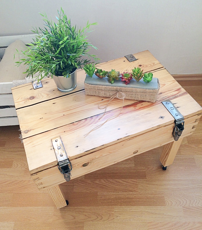 DIY - Stolik kawowy czyli 5 pomysłów co zrobić ze skrzyni wojskowej?