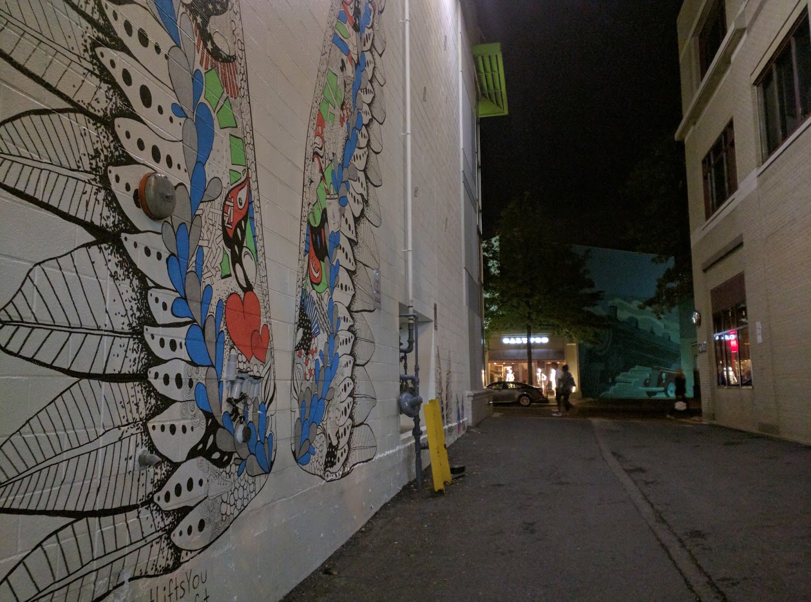 Robert Dyer @ Bethesda Row: New mural completed at Bethesda Row (Photos)