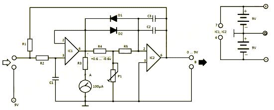 projects-on-electrical-engineering: Electronic Lie Detector Circuit