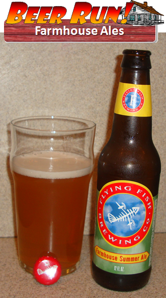 365 Beers and 50 Pounds: Day 128, May 8 / Flying Fish Farmhouse Summer Ale