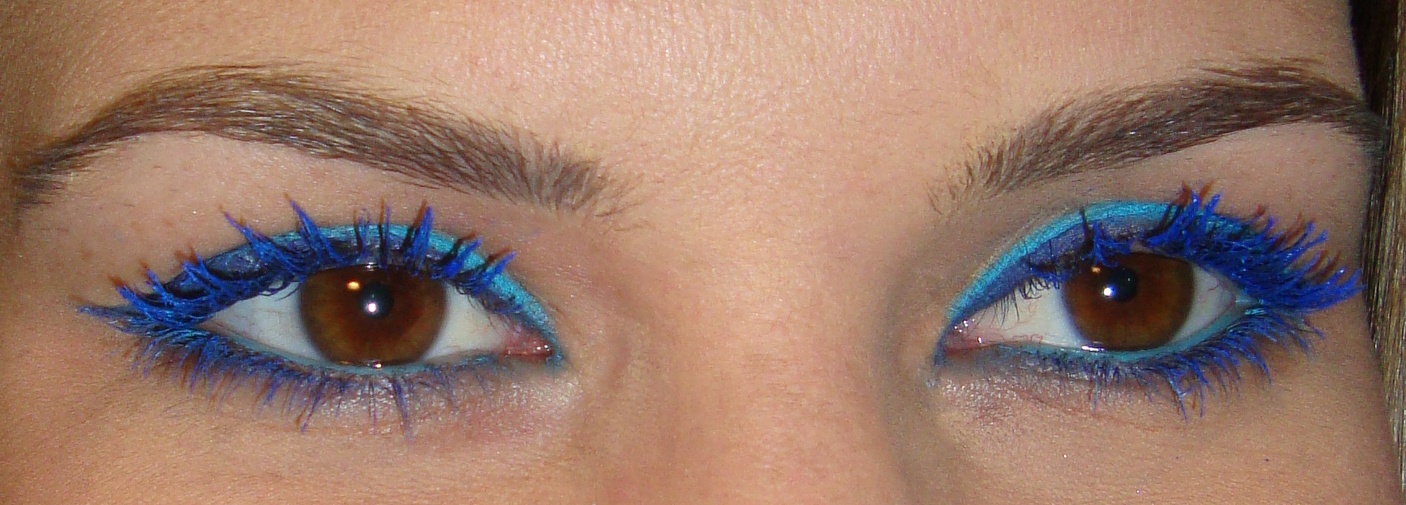 Isabella Santinoni Make Up: Rímel Azul!