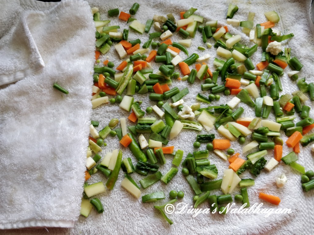 Mixed Vegetable Pickle | Kaikari Oorugai - Divya's Nalabhagam