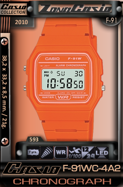 Casio F-91: Las diferentes variantes de los F-91
