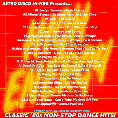 RETRO DISCO HI-NRG: HIGH ENERGY CLASSIC 80s NON-STOP DANCE HITS MIX ...