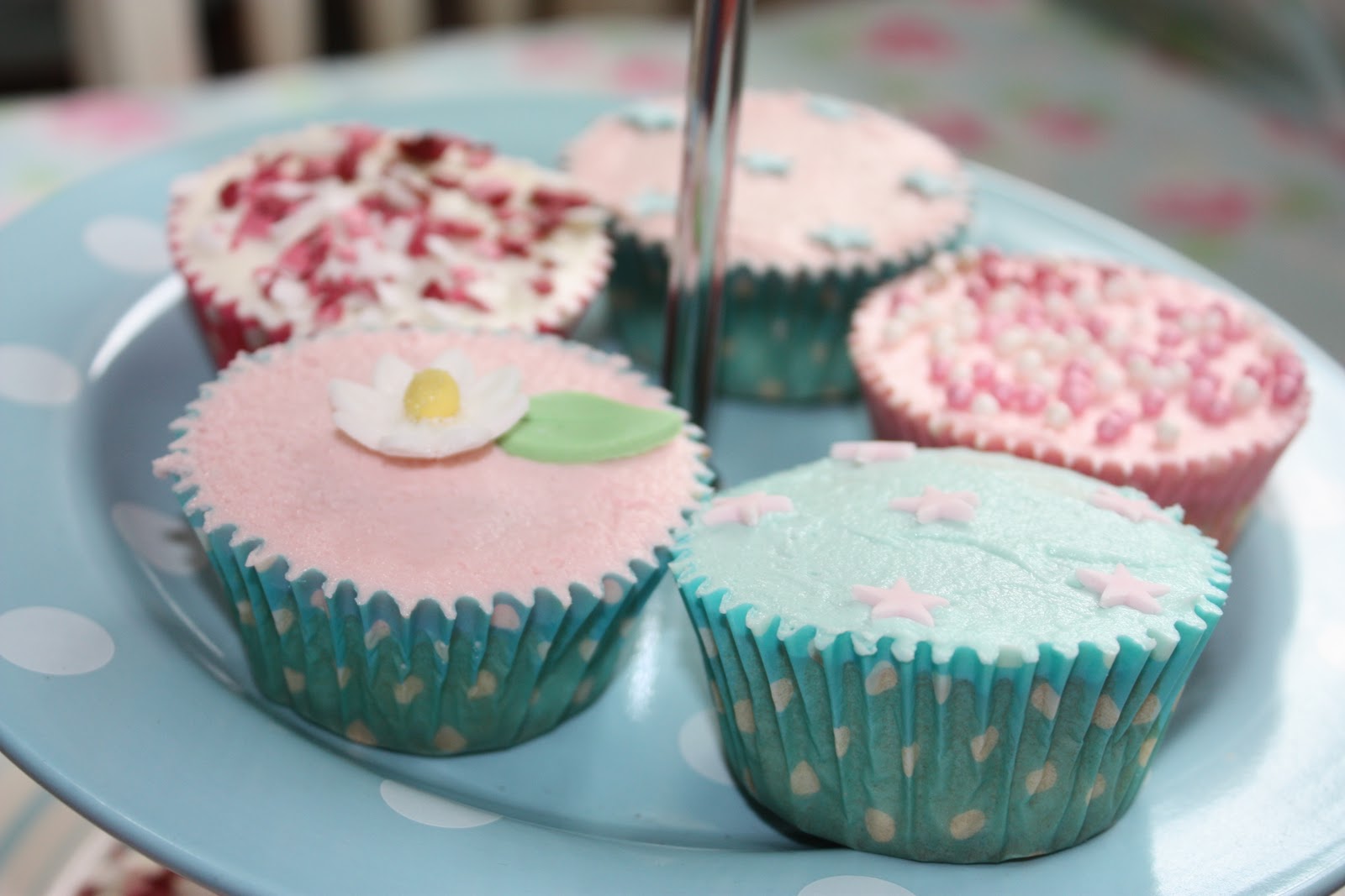 Angie's Cakes: Pink & Blue Cupcakes