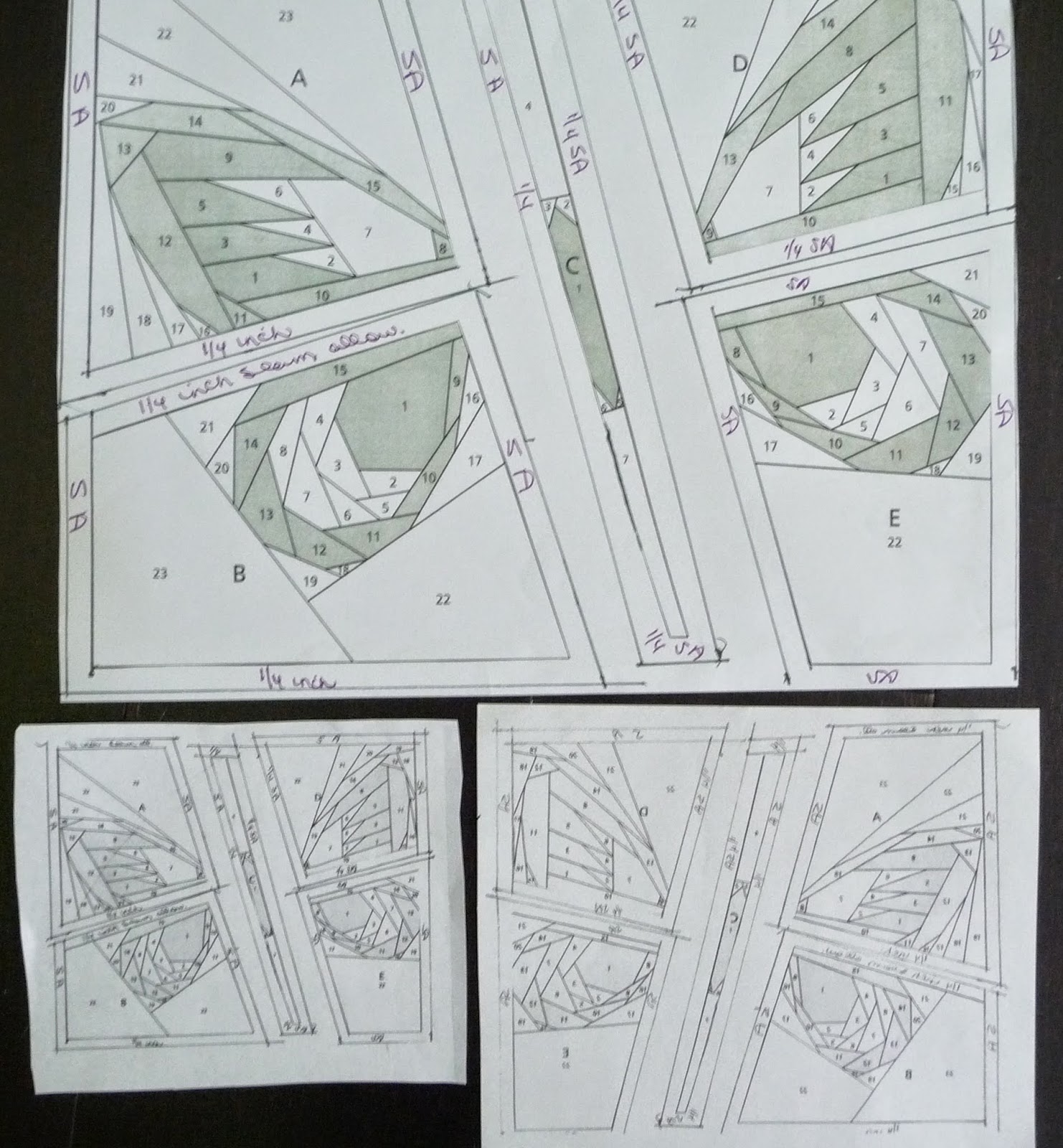 handmadewhimzy blog: Butterfly Pattern - Paper Piecing - How to ...