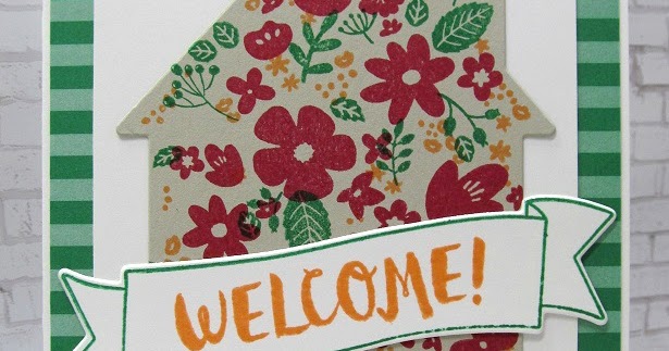 Savvy Handmade Cards: Welcome Card