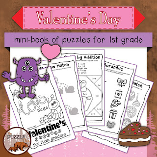The Puzzle Den: Valentine's Day Mini Books Have Arrived!