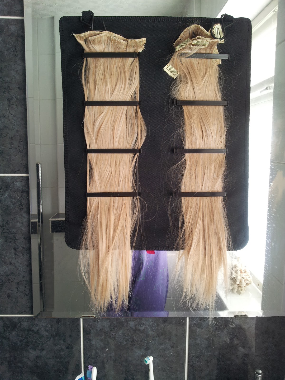 Beauty and the Blogger: A clever way to store your hair extensions ...