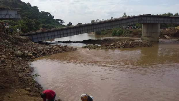 Photos: 1.2 billion shillings bridge collapses in Kenya