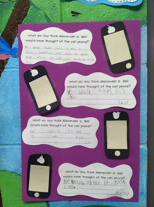 Life in First Grade: Telephones: Landlines v. Cell