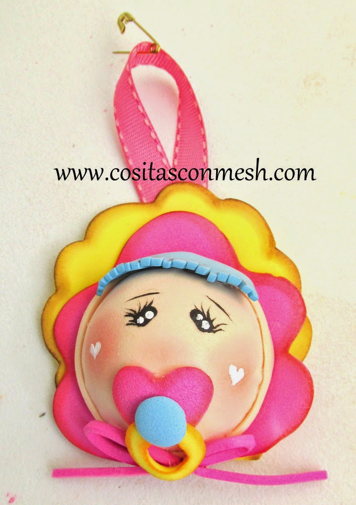 Manualidades Para Baby Shower En Foami Paso A Paso