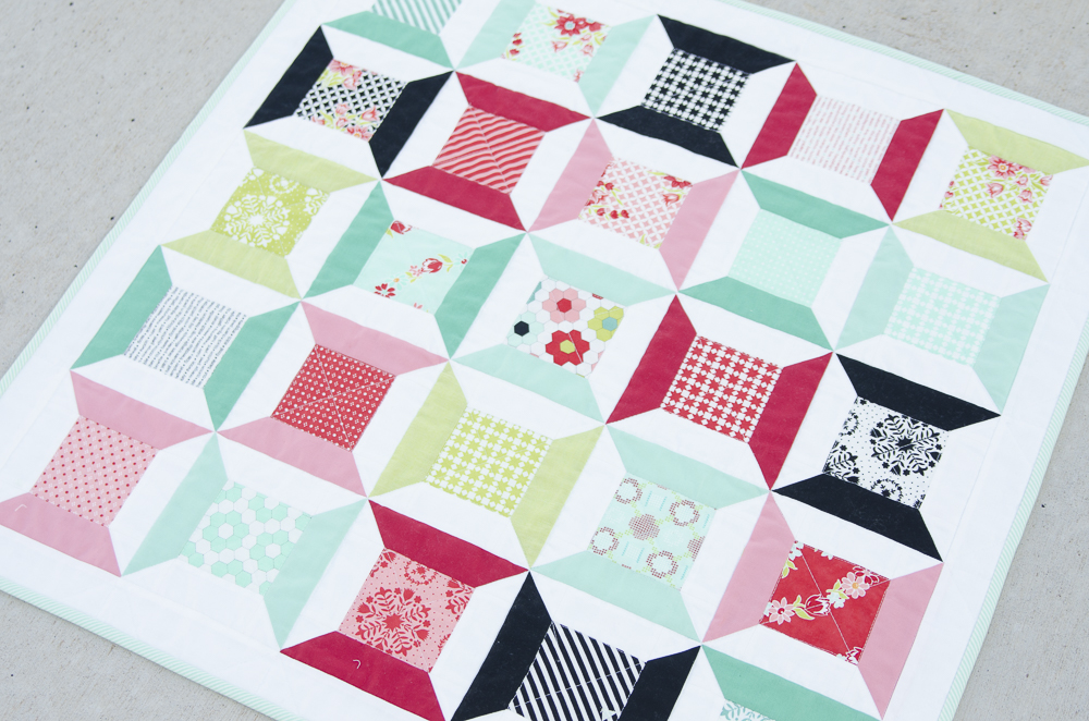 Hyacinth Quilt Designs: Tumbling Spools in Handmade