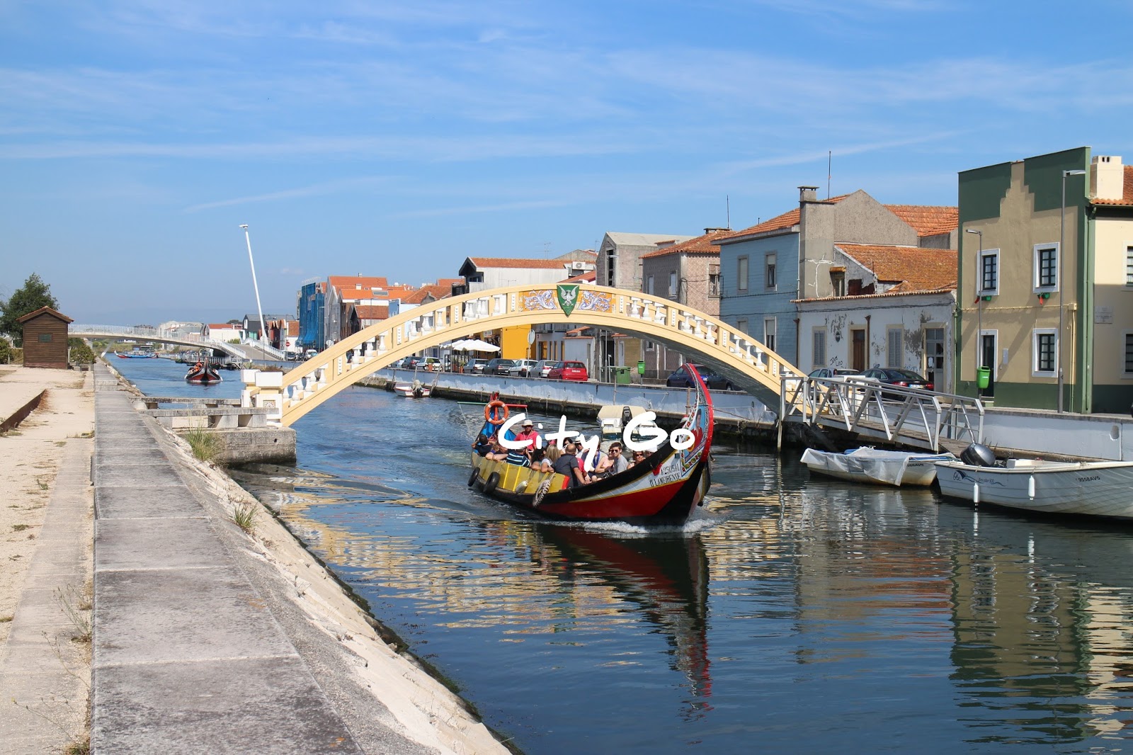 Aveiro's historic centre.