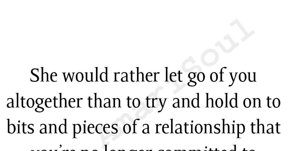 A letter About Letting Go and Moving On