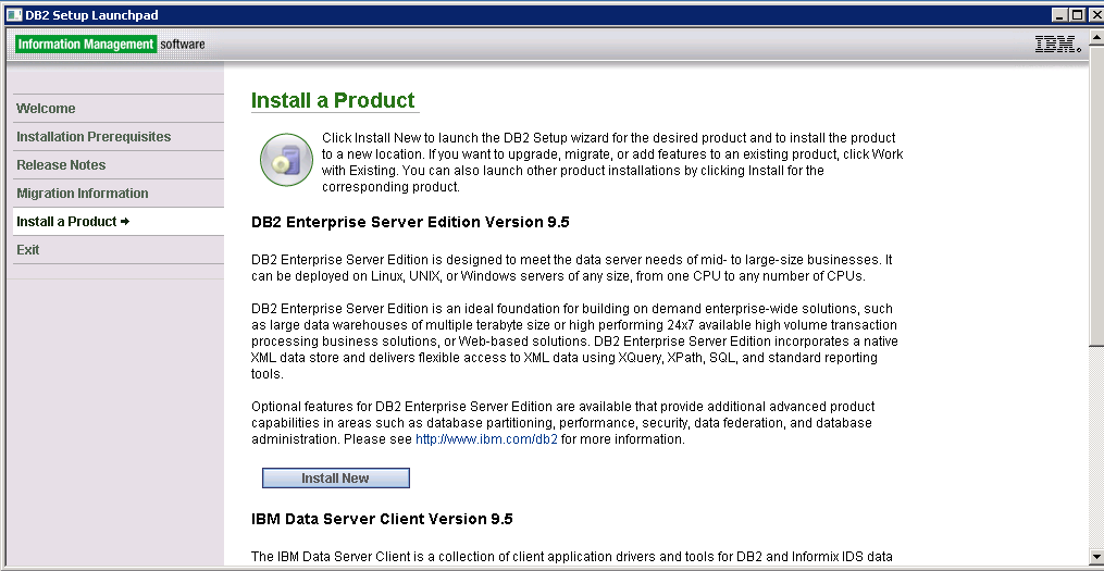 Information Systems Security: DB2 Installation