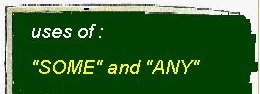 Some y any en inglés : Inglés rápido