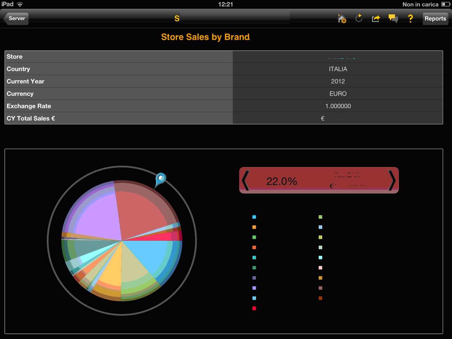 SAP BI MOBILE REPORTS for IPAD | SAP Business Objects 4.0