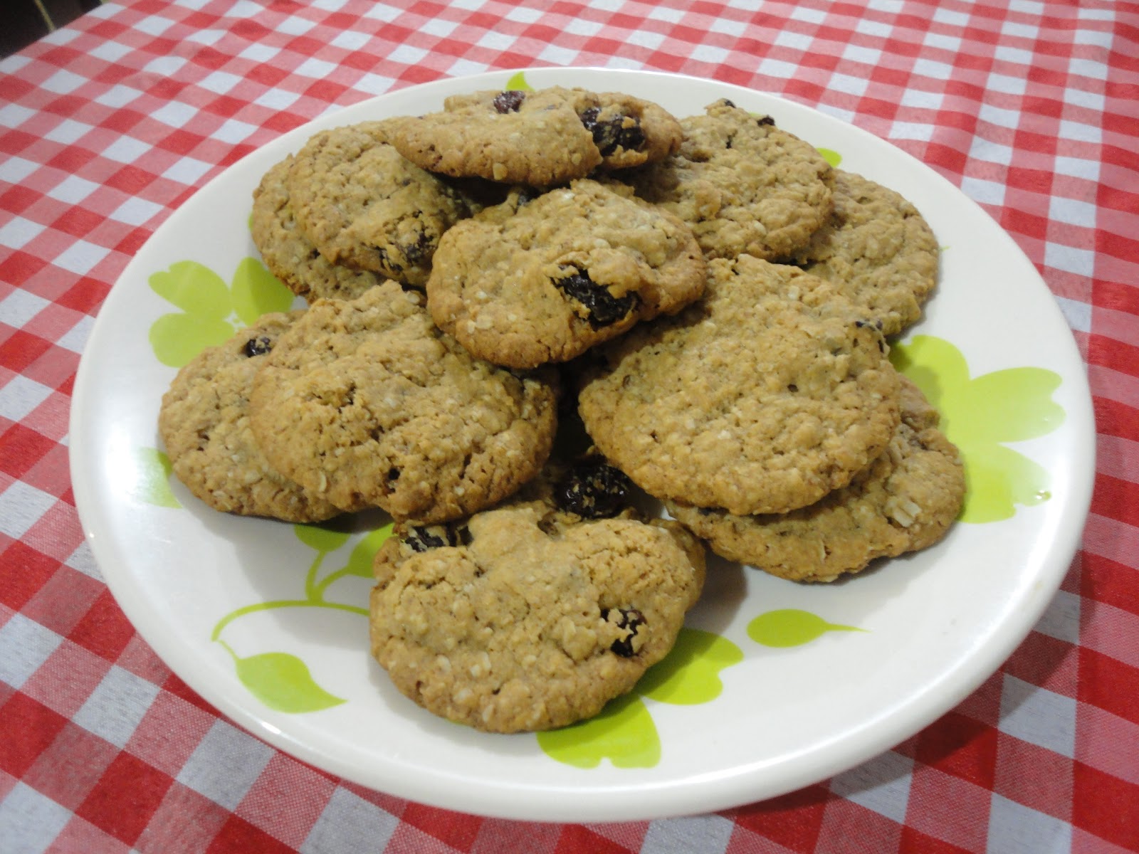 Ateliê Adoçando Vidas: Oatmeal raisin cookies - biscoito de aveia e ...