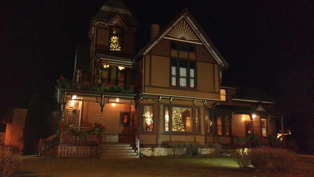 What A View!!! : Lights, Historic Timm House Tour and Birthday Party!