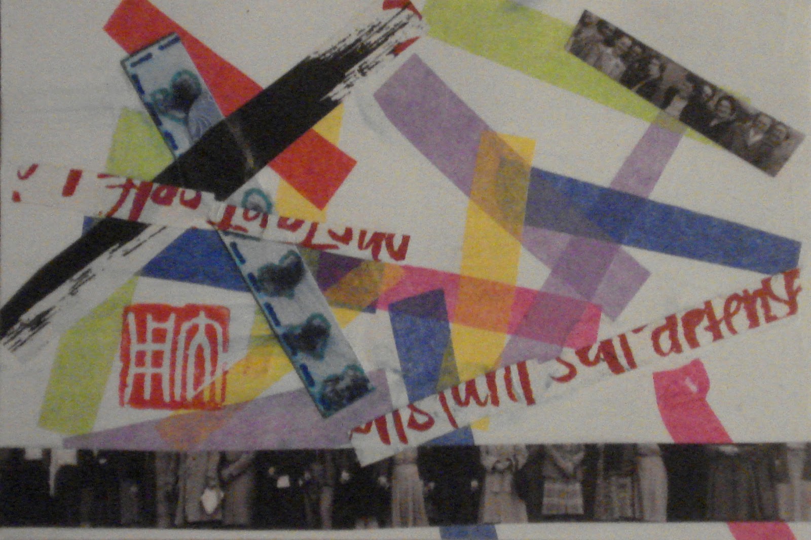 Mail me some art: Fun With Paper Strips - Part 3