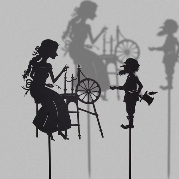 paper fix | shadow puppets