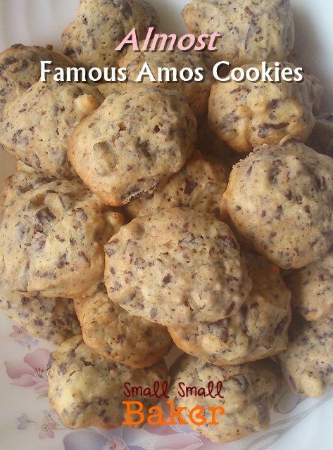 Small Small Baker: The Almost Famous Amos and Very Chocolate Cookies