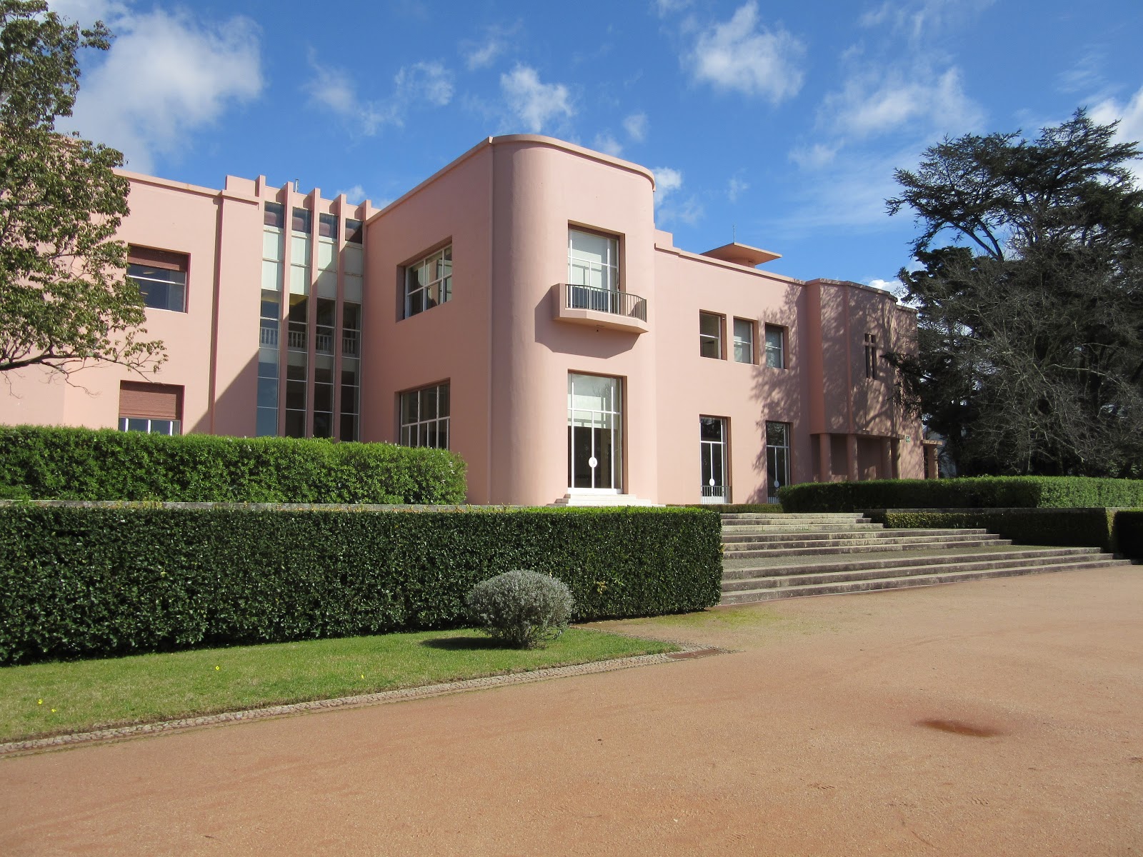 The park of the Serralves museum in Porto
